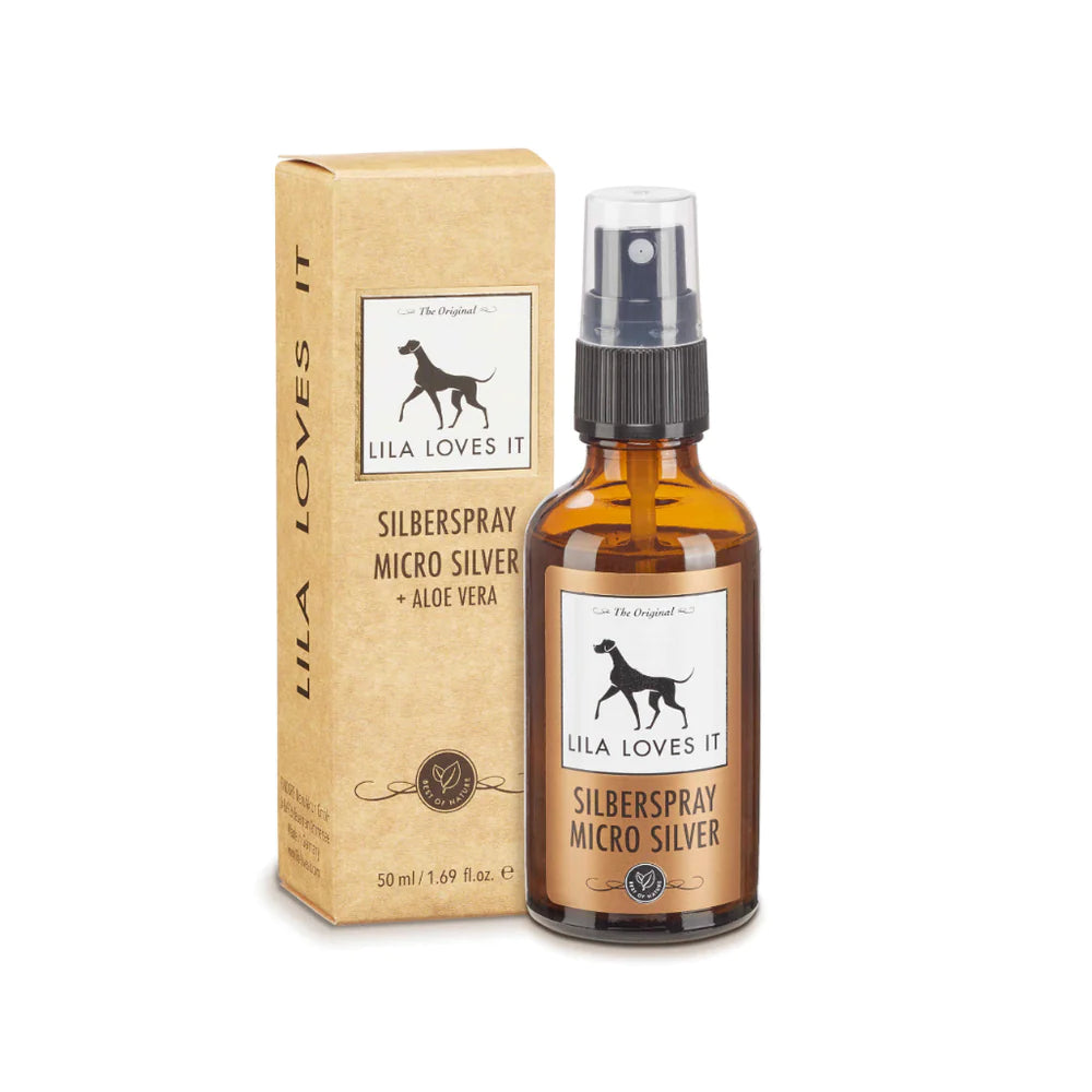 SILVER SPRAY + ALOE VERA FIRST AID SPRAY – Lieblingspfote